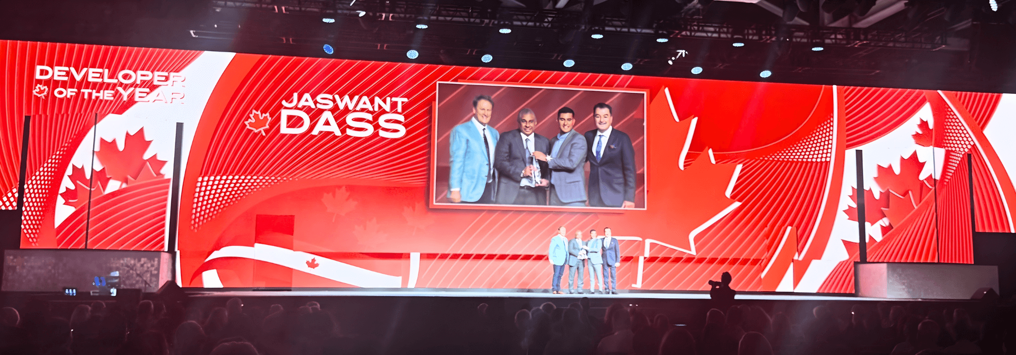 Jaswant Dass 2025 Canada Developer of the Year by BWH Hotels